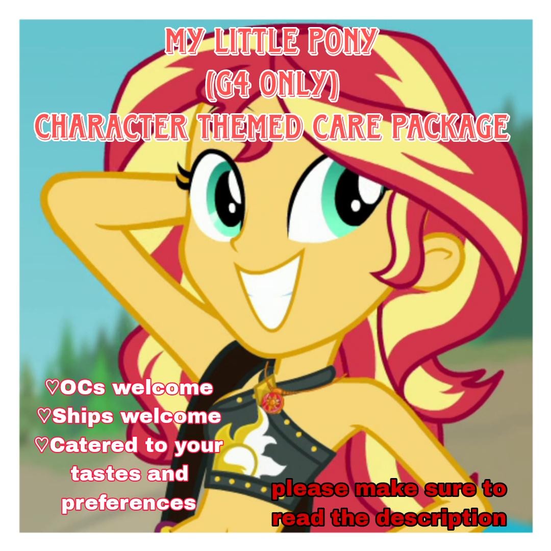 My Little Pony G4 Comfort Character Care Package READ DESCRIPTION - Etsy