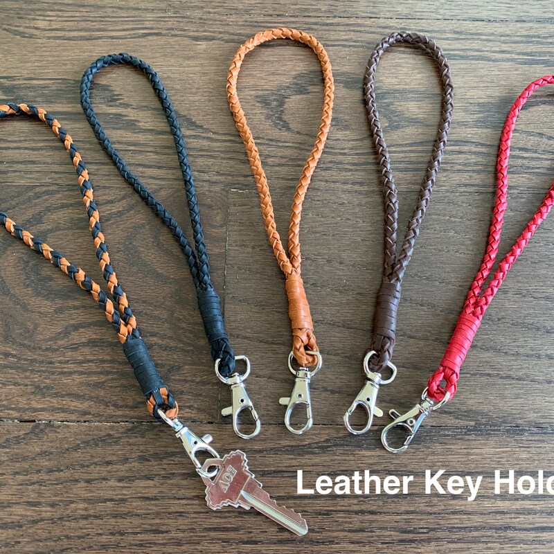Leather Key Strap - Etsy