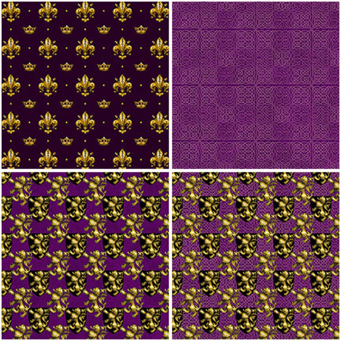 Royal Scots Digital Paper, Scottish Digital Paper, Celtic Scrapbook ...
