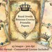 Royal Jewels Princess Crowns Digital Paper, Princess Party Printables ...
