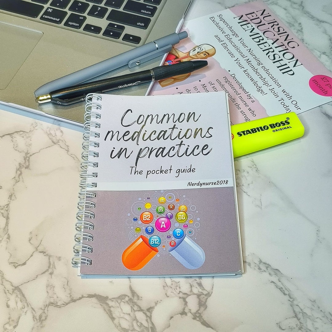 PREORDER: Common Medications in Practice Pocket Book for Student Nurses ...