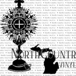 Catholic IHS Symbol / SVG DXF / Iesus Hominum Salvator / Jesus Christ ...