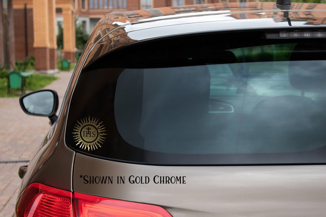 IHS/JHS Jesus Monstrance Decal - Etsy