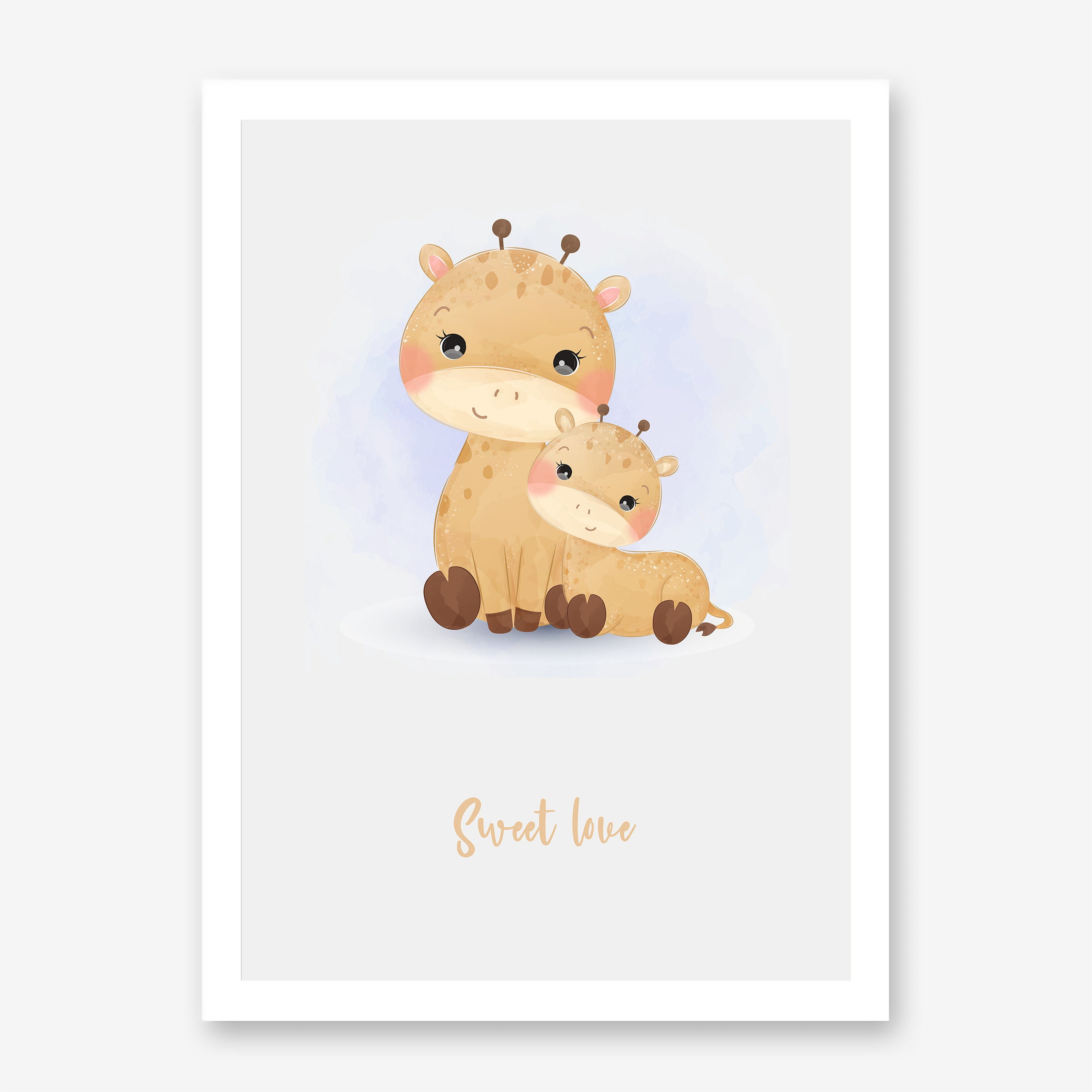 Custom Sweet Love Nursery Poster Print Kids Poster Print - Etsy