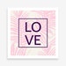 Love Poster Print Pink Poster Print Illustration Wall Art - Etsy
