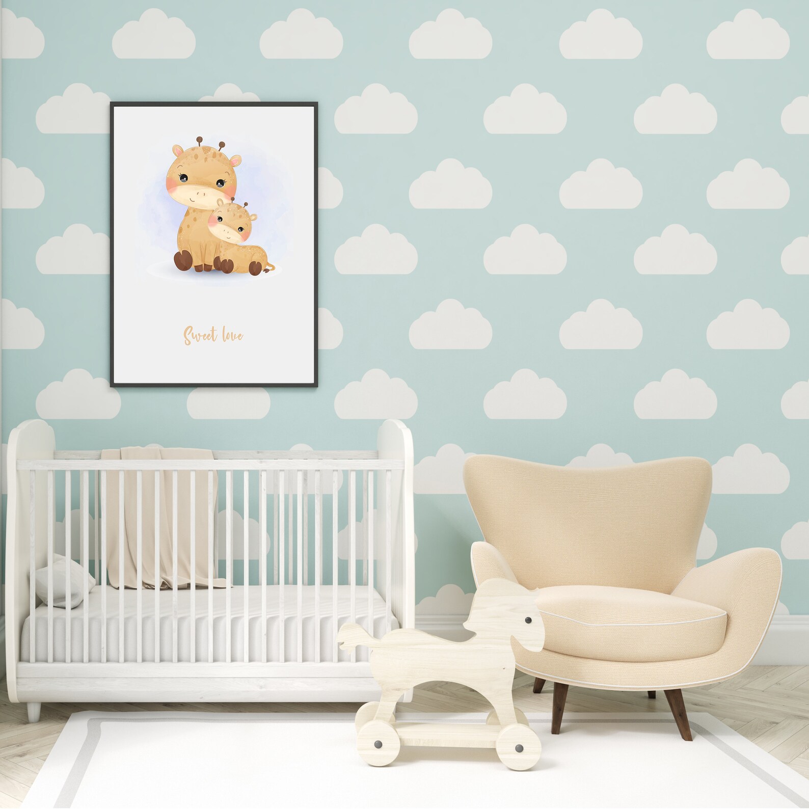 Custom Sweet Love Nursery Poster Print Kids Poster Print - Etsy