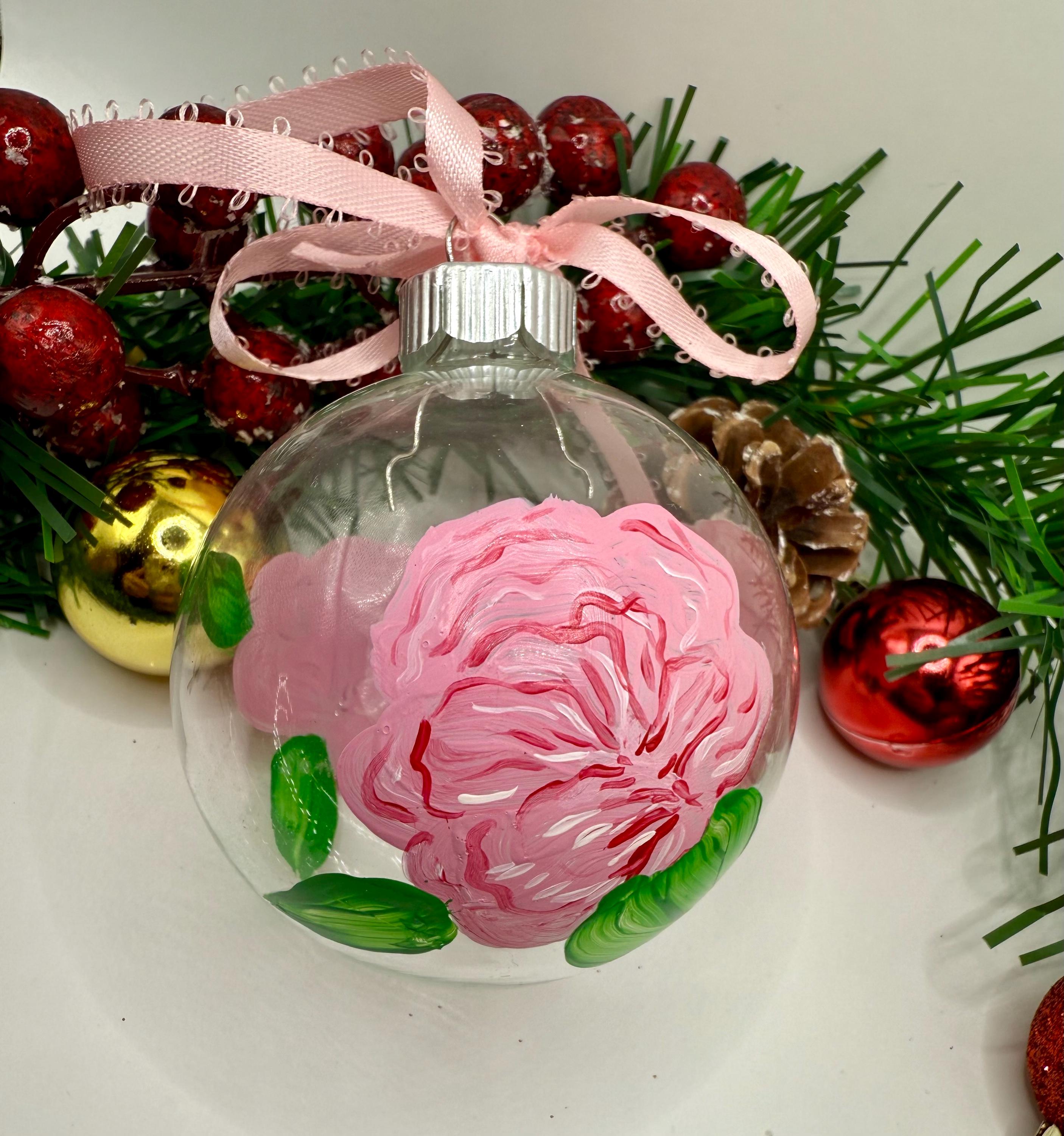 Pretty in Pink Ornament - Etsy