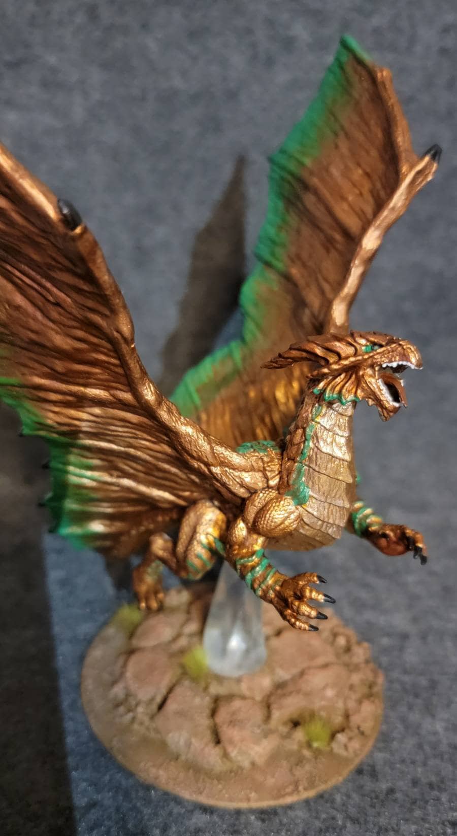 Young Copper Dragon Nolzur's Marvelous Miniatures Handpainted Dnd ...