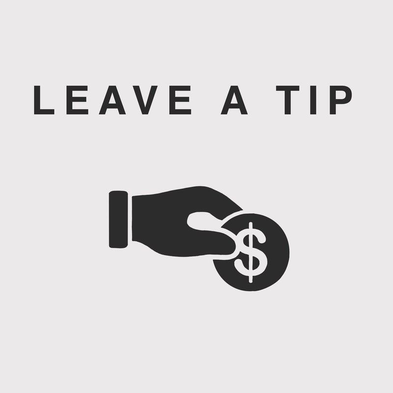 Tipping With Not Leave Home - Etsy