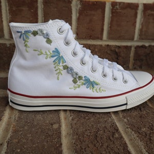 Custom Chuck Taylor High Tops Embroidered by Hand to Order ...