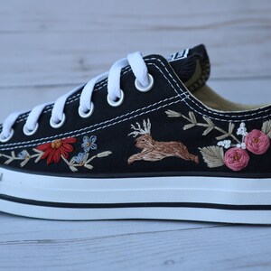 Custom Converse Chuck Taylor All Star Shoes Embroidered by Hand to ...