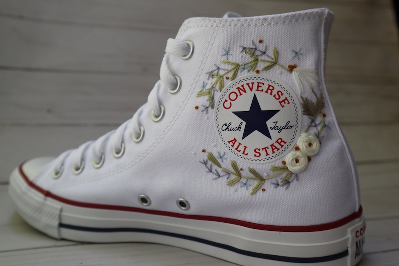 Converse Chuck Taylor All Star Shoes Embroidered by Hand to Order ...