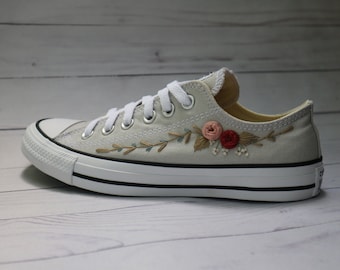 Custom Converse Chuck Taylor All Star Shoes Embroidered by - Etsy