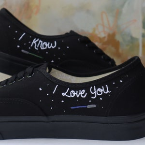 Embroidered Vans Shoes, Custom Hand Embroidery to Order, Personalized ...