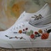 Embroidered Vans Shoes, Custom Hand Embroidery to Order, Personalized ...