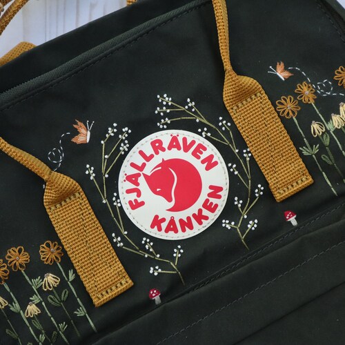 EMBROIDERY FJALLRAVEN KANKEN Backpacks Made to Order | Etsy