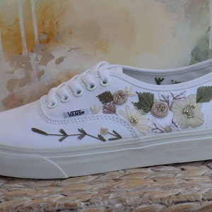 Custom Embroidered Vans Shoes by Hand, Personalized Embroidery With ...