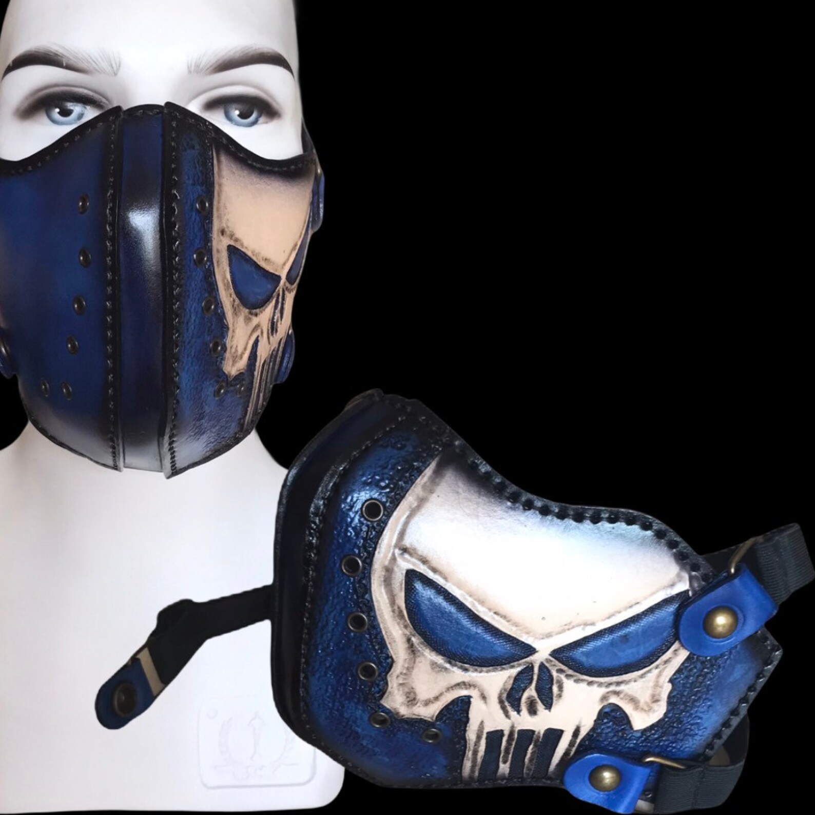 Punisher Skull Mask Motorcycle Mask Harley | Etsy Australia