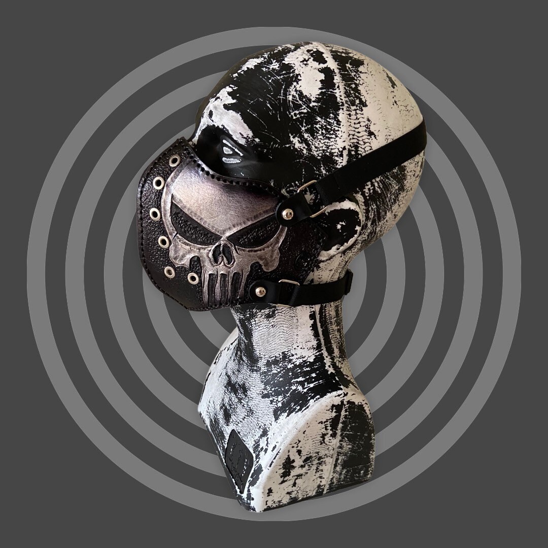 Motorcycle Face Mask Metal