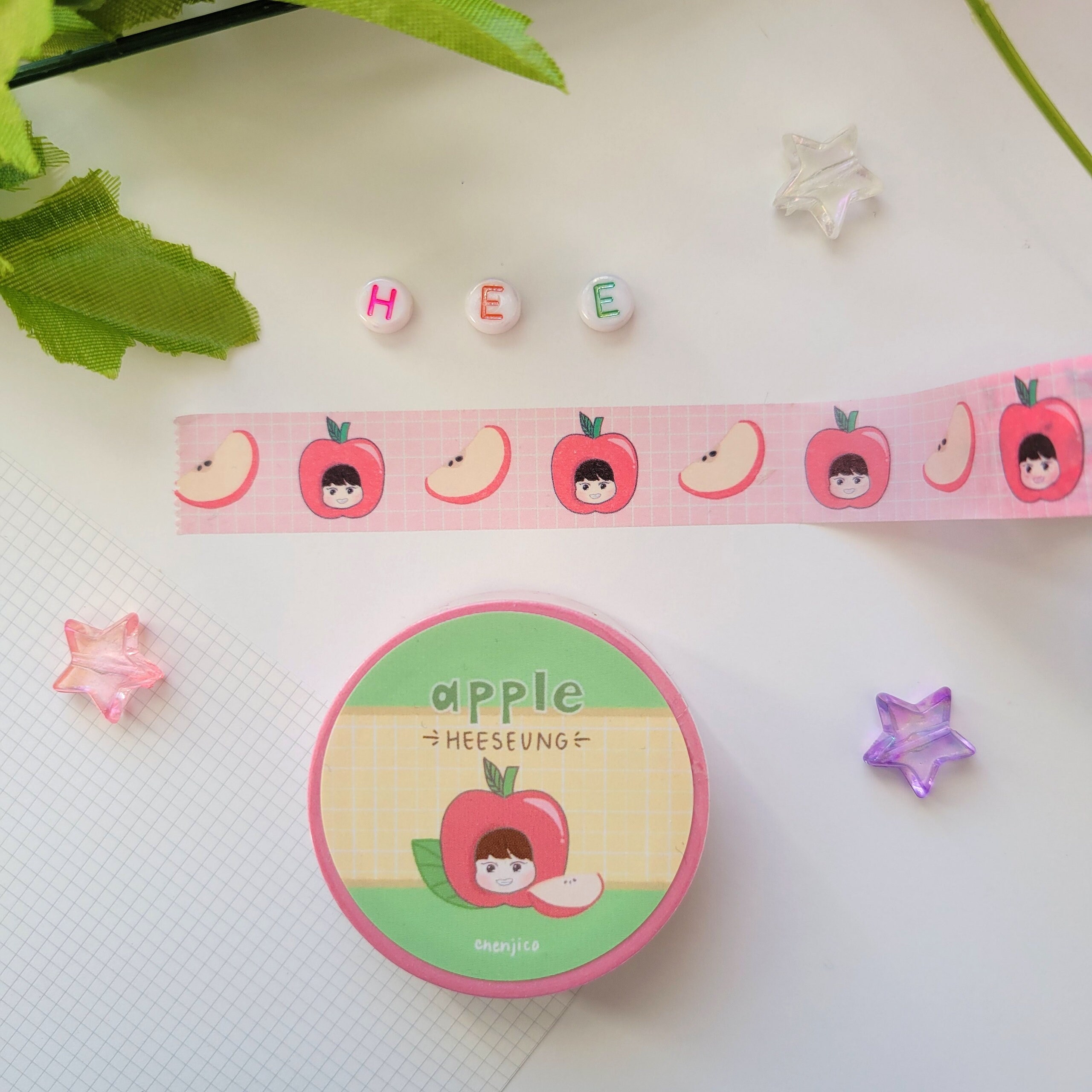 ENHYPEN Chamber 5 Fruit Juice Grid Washi Tape K-pop - Etsy Canada