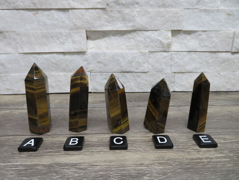 Tiger Eye Towers (1) - Etsy