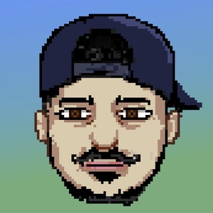 Pixel Art Portrait Profile Icon in Normal or Synthwave Style - Etsy Canada