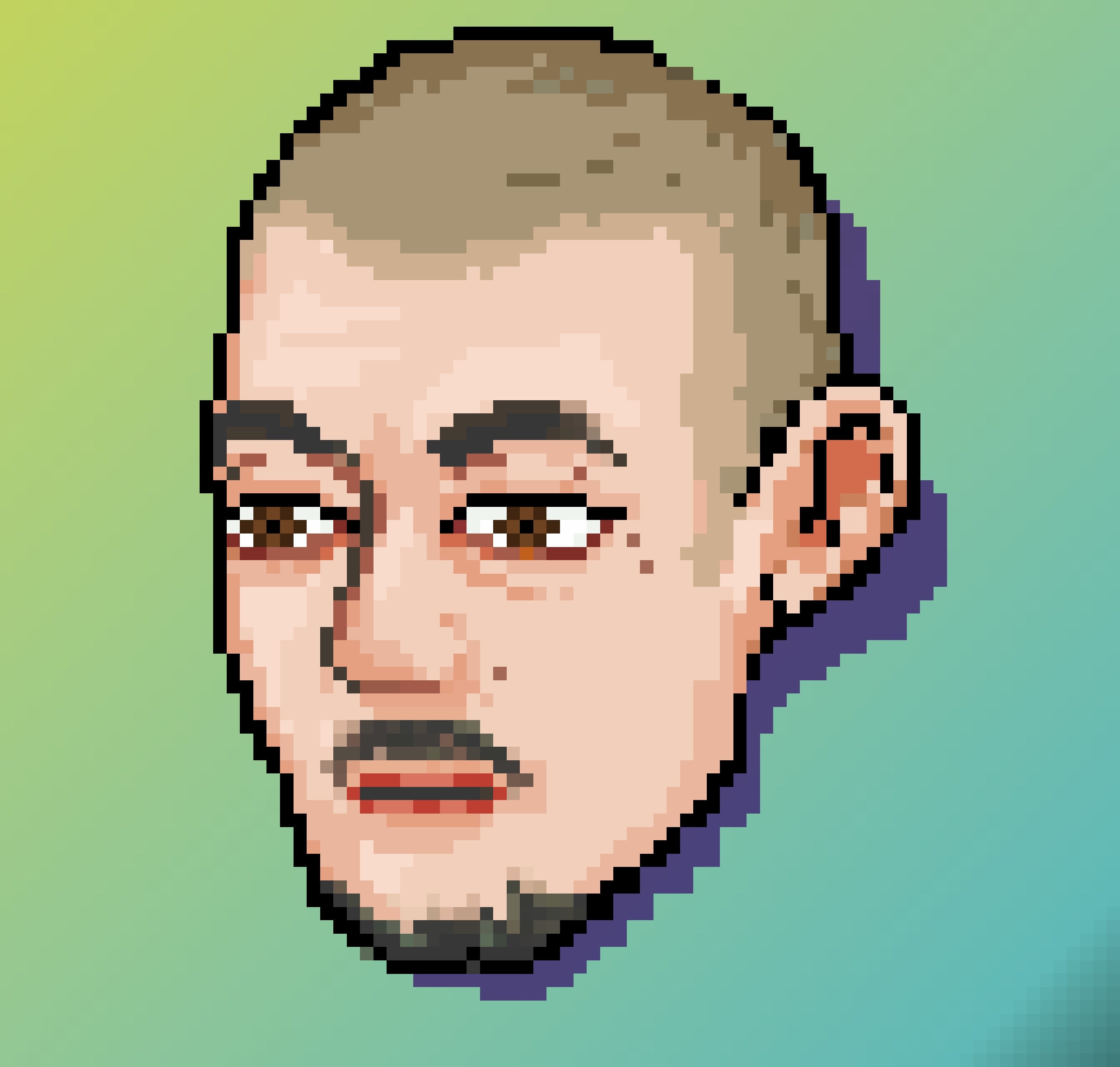 Pixel Art Portrait Profile Icon in Normal or Synthwave Style - Etsy Canada