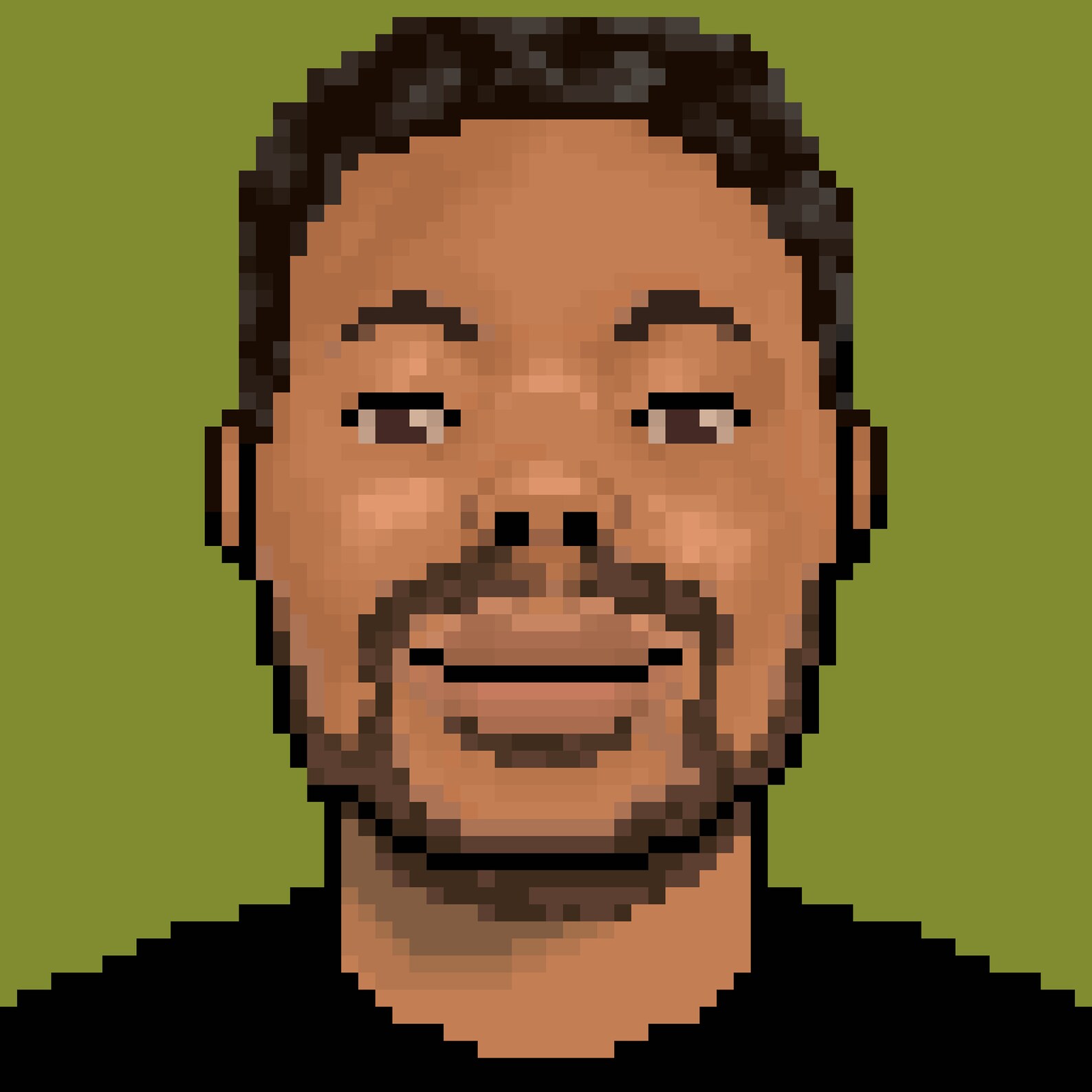 Pixel Art Profile Picture, Digital Portrait From Photo - Etsy