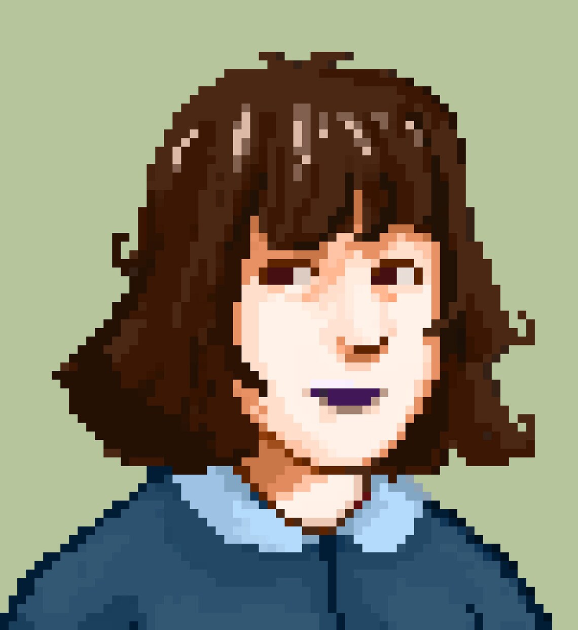 Pixel Art Profile Picture, Digital Portrait From Photo - Etsy