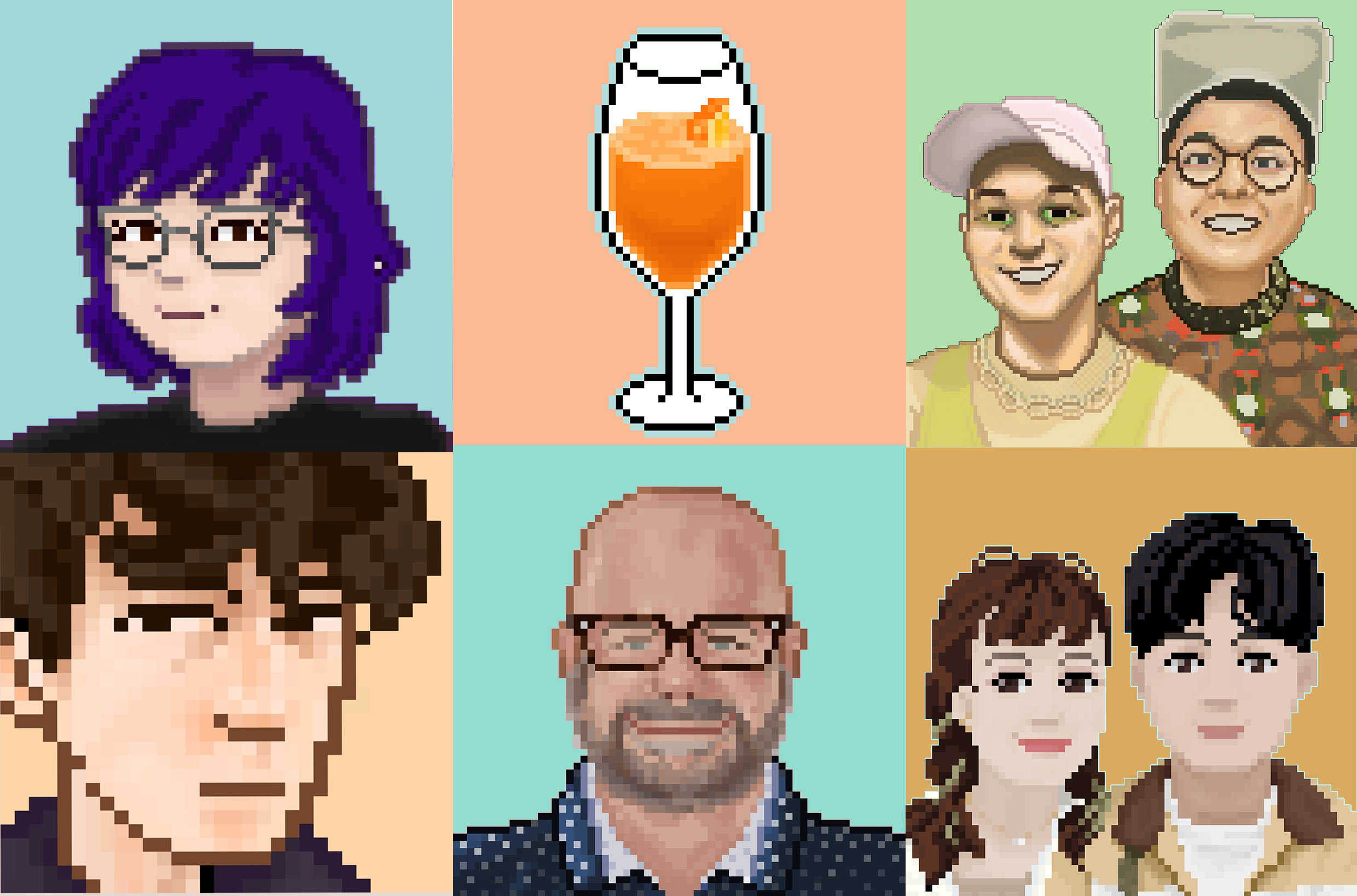 Pixel Art Profile Picture Digital Portrait From Photo - Etsy UK
