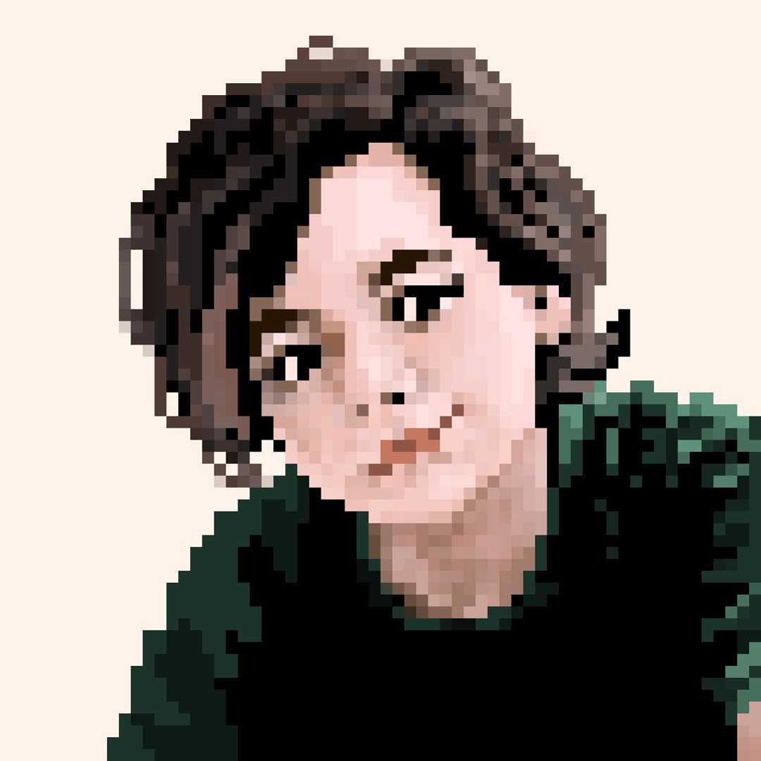 Pixel Art, Digital Portrait From Photo. Perfect Gift for Friends ...