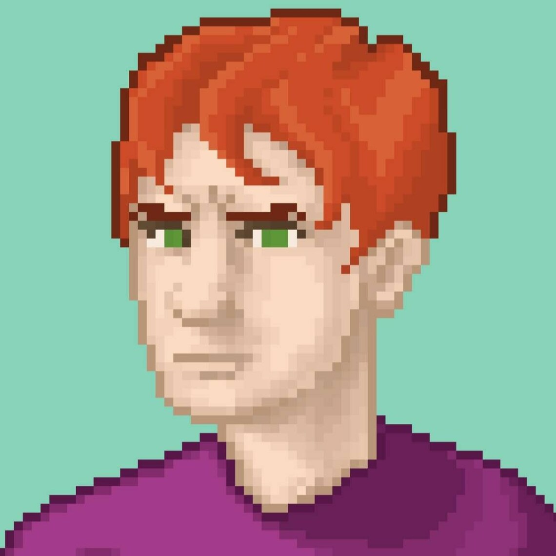 Pixel Art Profile Picture, Digital Portrait From Photo - Etsy UK