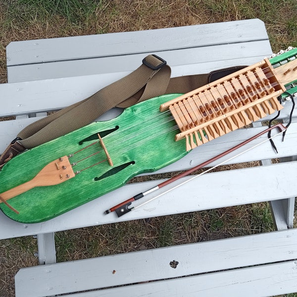 Medieval Hurdy Gurdy - Etsy