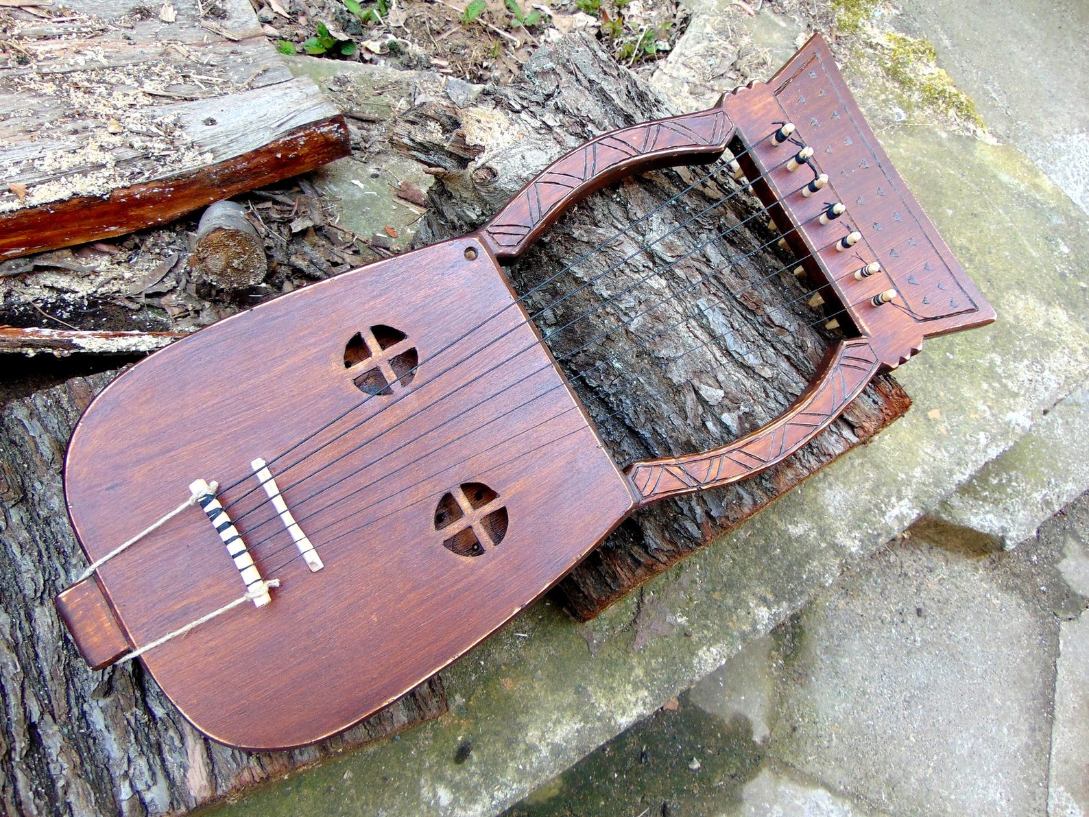 Kravik Lyre Medieval Lyre Medieval Lyre Norway Norway - Etsy