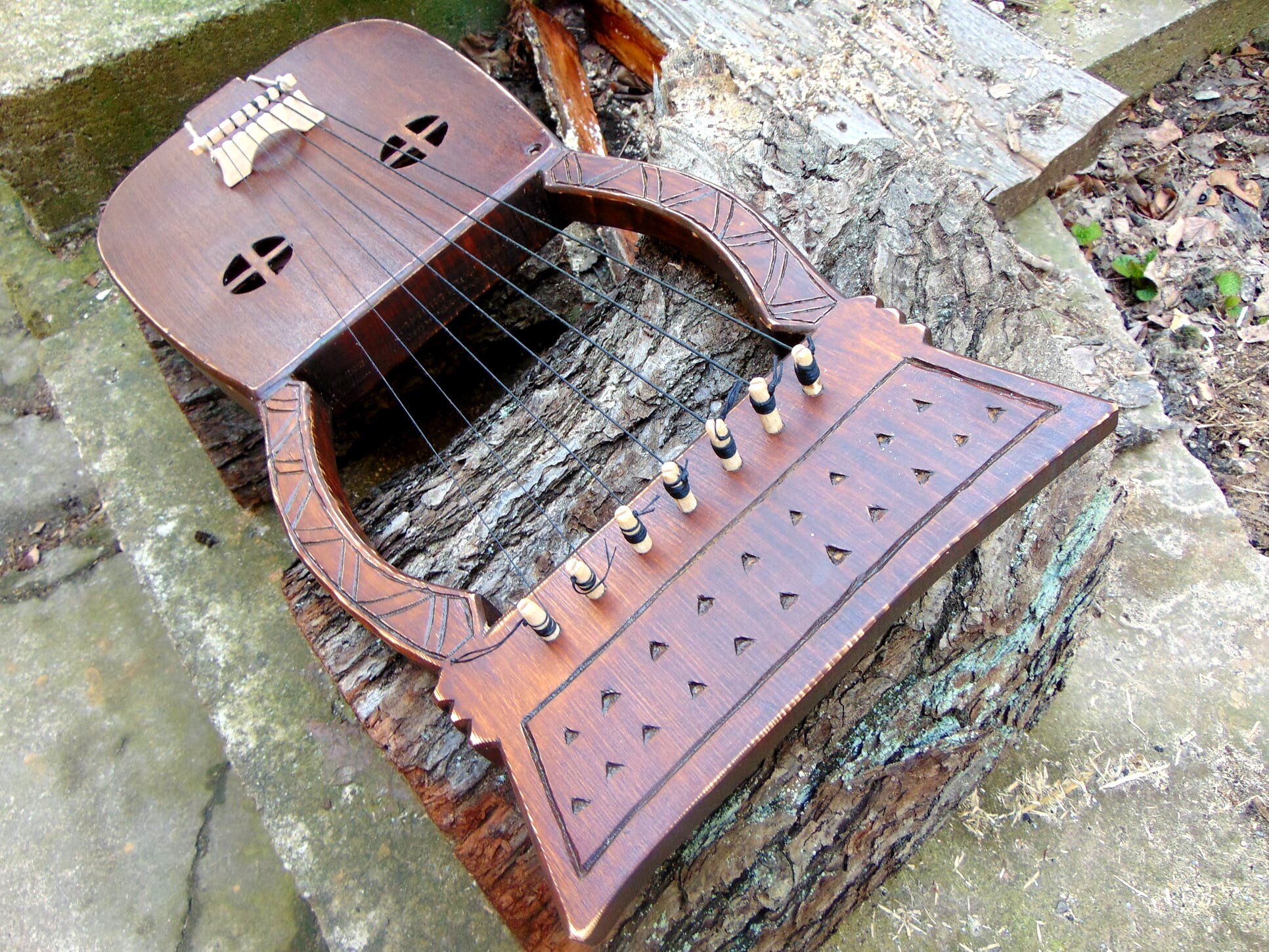 Kravik Lyre medieval lyre Mittelalter Leier Norway | Etsy