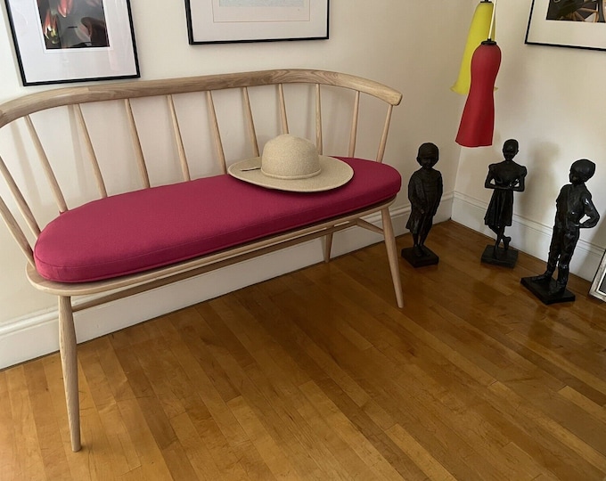 EBONIZED SPINDLE BENCH, Shaker Bench, Entry Bench, Dining Bench, Bench ...