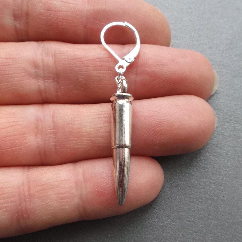 Bullet Earrings - Etsy