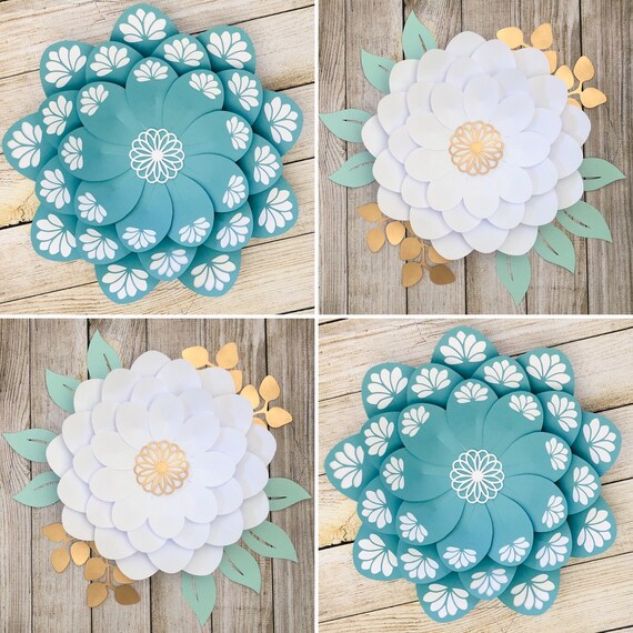 Large Petal Flower Pattern