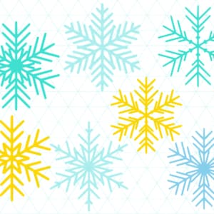 Paper Flower Leaf and Snowflakes Cut Files, SVG, PNG Leaves for Large ...