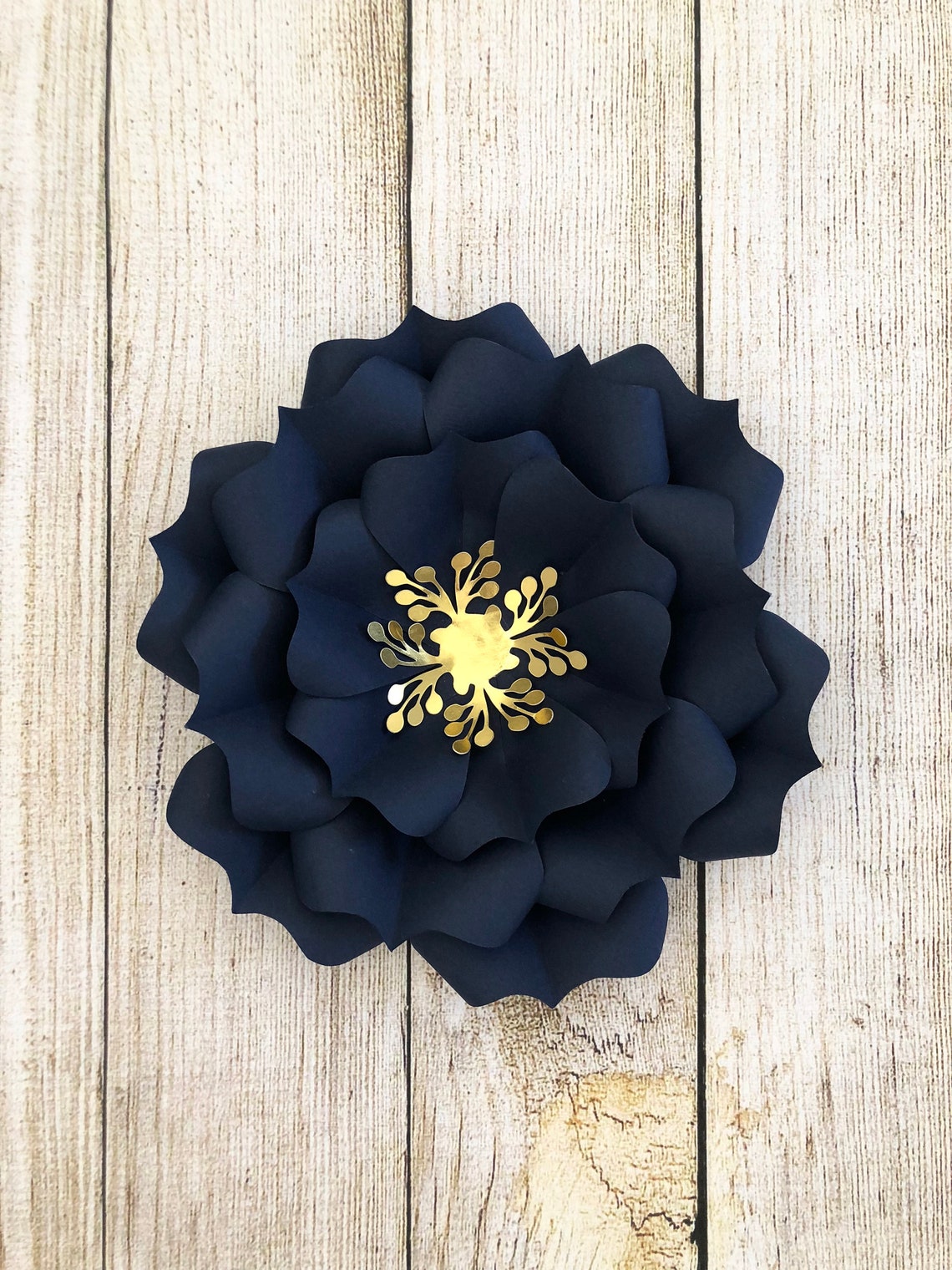 Paper Flower Template for Large Paper Flowers Wedding Home & - Etsy