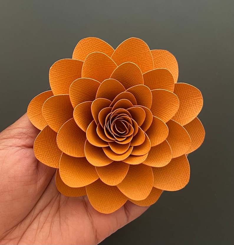 Paper Flower Template: Small Flowers, Party Decor (SVG, PNG, PDF) - Etsy