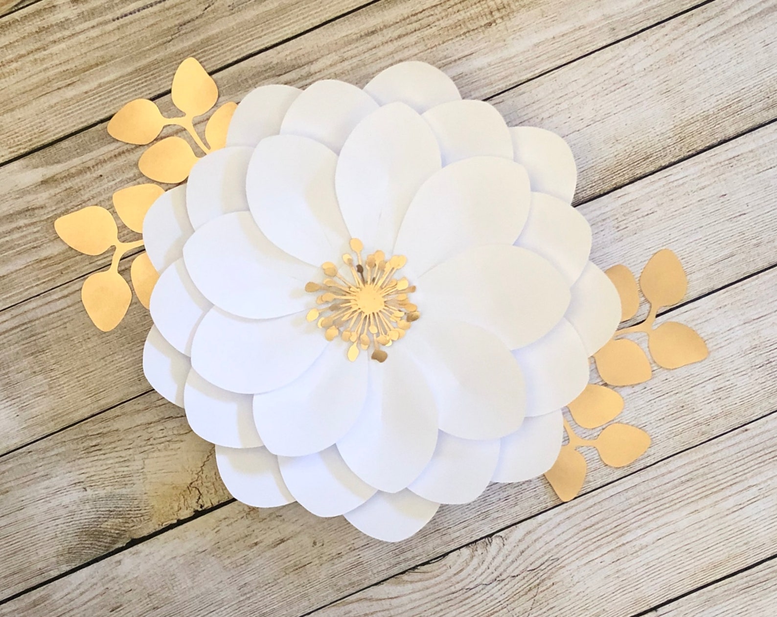 Paper Flowers Template for Large Paper Flowers and Giant - Etsy