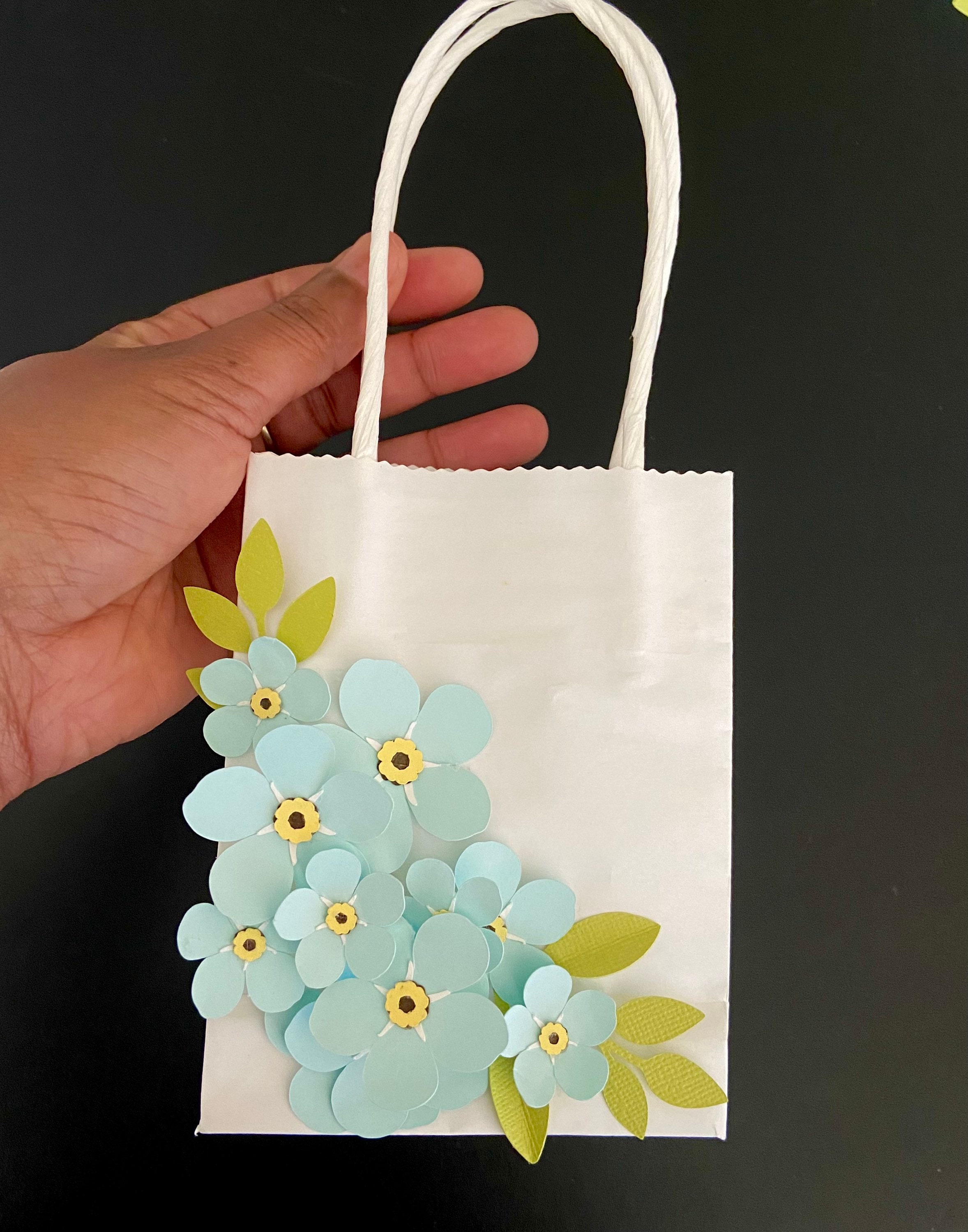 Paper Flowers Template Forget-me-not Flower Gifting for - Etsy Canada