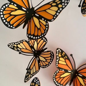 Monarch Butterfly SVG: Cricut & Silhouette Cut File (digital Download ...