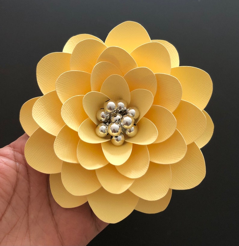 Paper Flower Template: Small Flowers, Party Decor (SVG, PNG, PDF) - Etsy