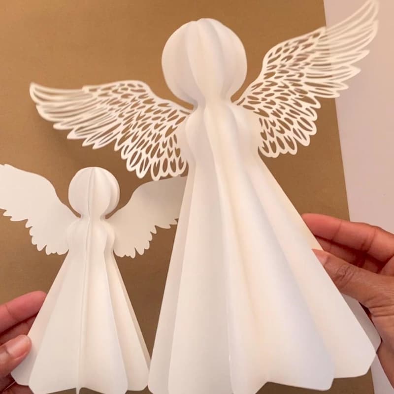 Paper Angel Ornament - Etsy