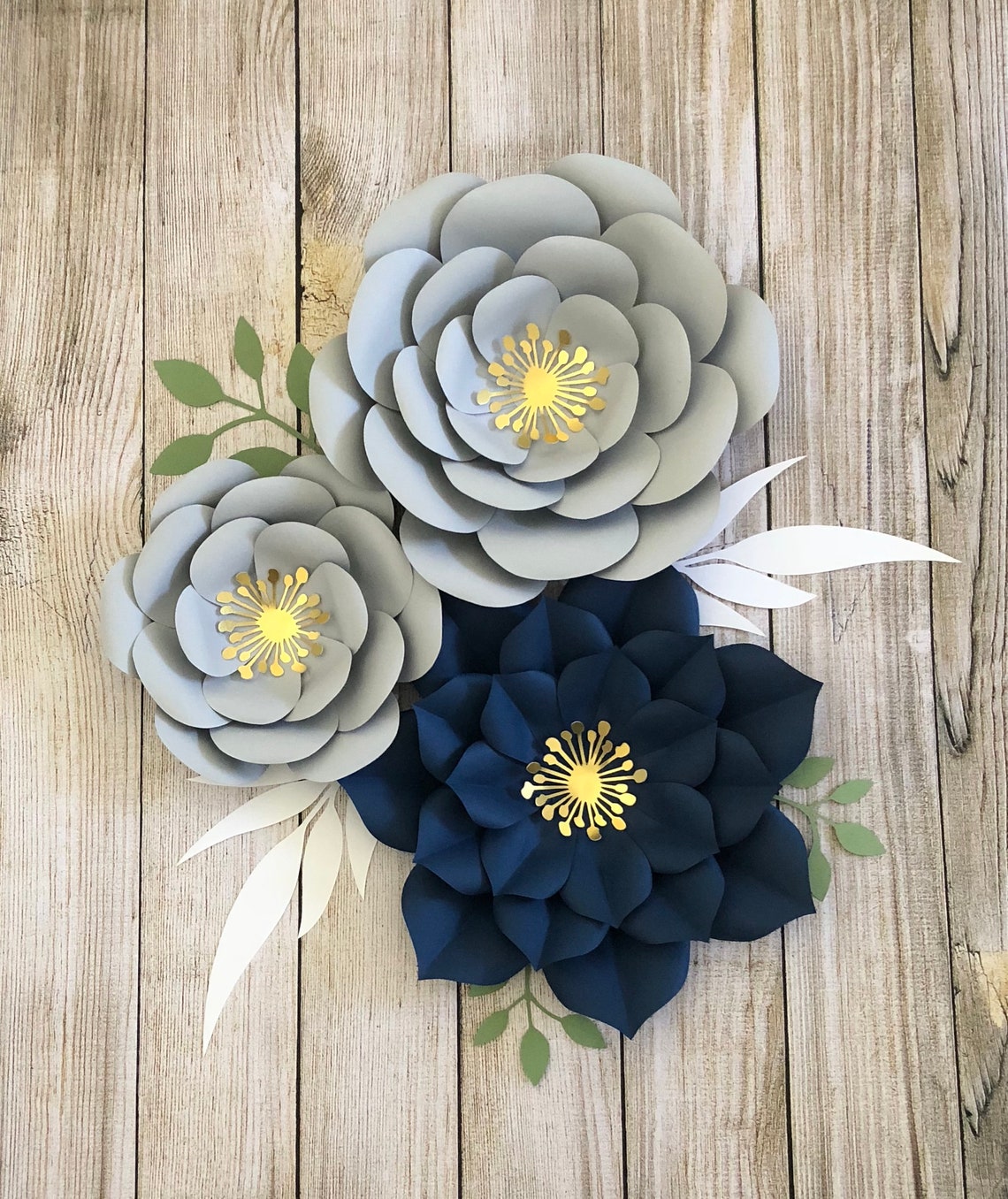 Paper Flowers Template for Large Paper Flowers and Giant | Etsy