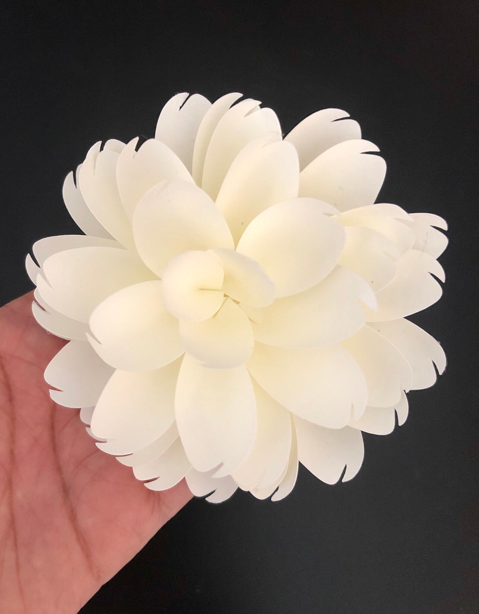 Paper Flower Template, Small Flowers for DIY Projects, Pdf, SVG ...
