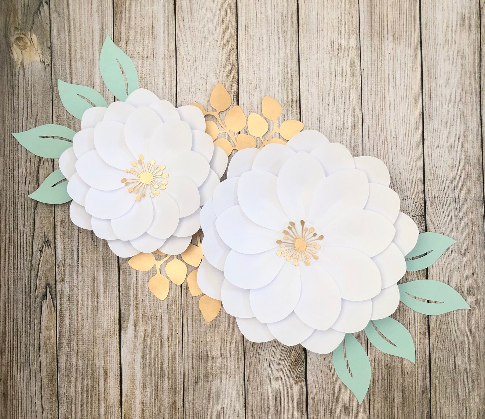 Paper Flowers Template for Large Paper Flowers and Giant - Etsy