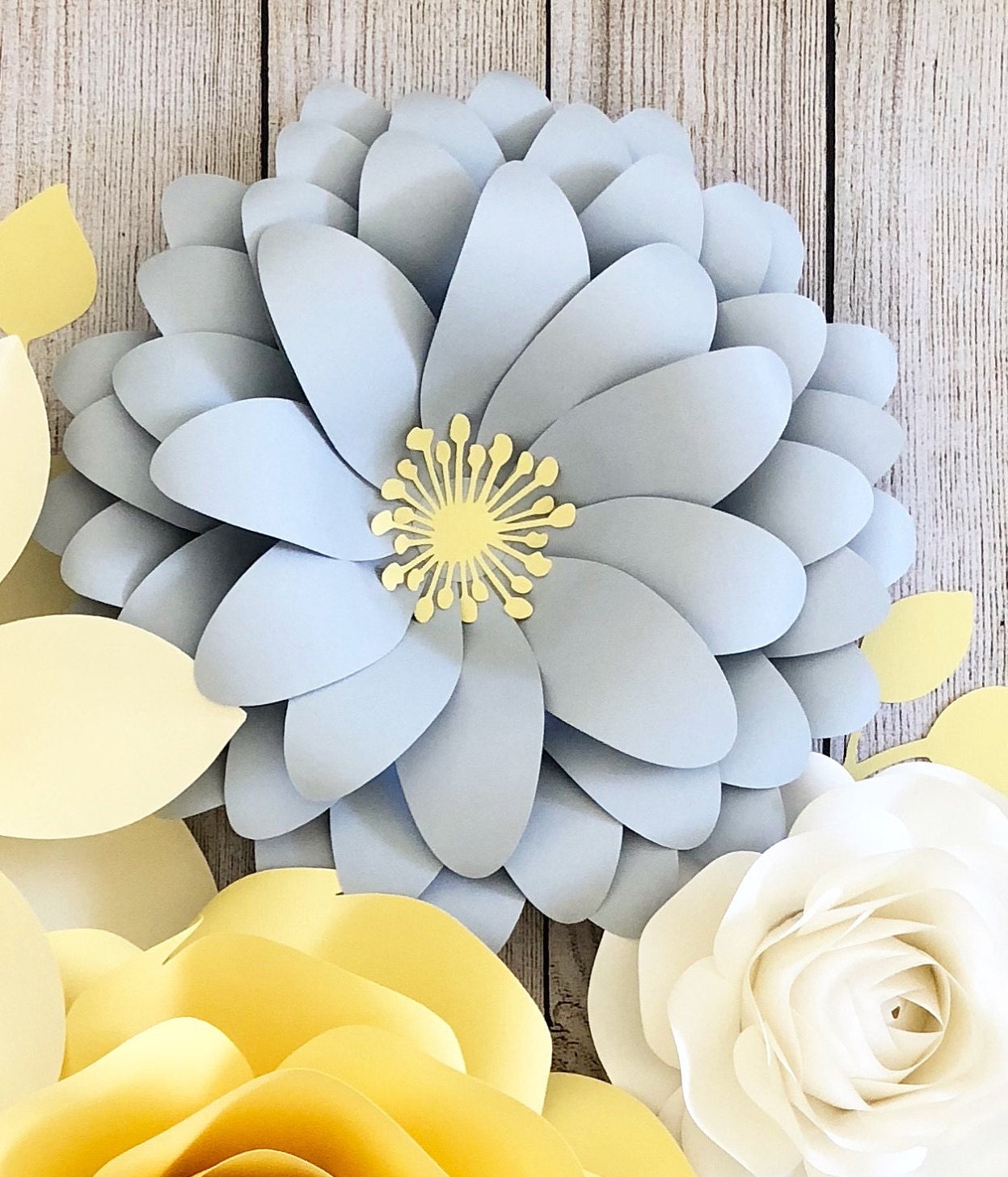 Paper Flower Template DIY Paper Flower for Event Décor and - Etsy Canada